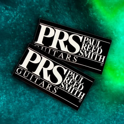 PRS PAUL REED SMITH LOGO STICKER (2 PACK) INSANELY RARE | Reverb