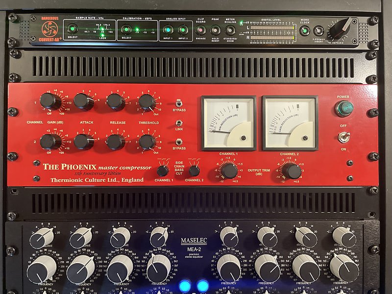 Thermionic Culture Phoenix Master Compressor 2010’s Red | Reverb