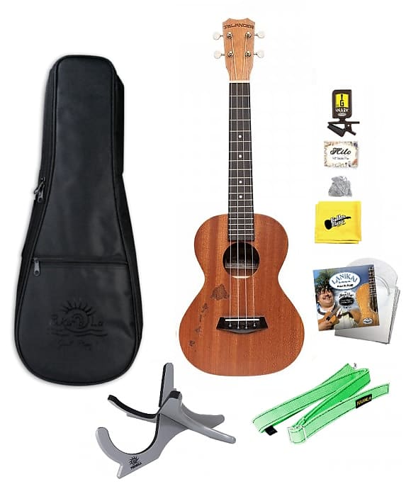 Islander MT-4-ISL Islands Tenor Ukulele with Bag, Tuner, | Reverb