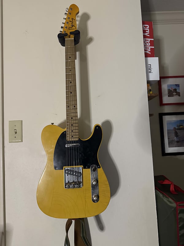 Berly T52 Telecaster 52 B Bender Glaser - Butterscotch | Reverb
