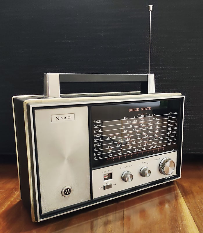 Vintage JVC Nivico FA-900N Multiband Transistor Radio | Reverb