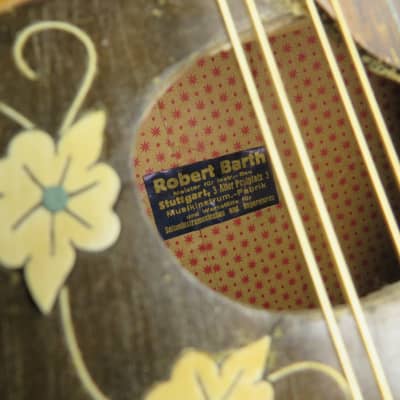 Vintage Robert Barth Model "A" Mandolin Early 1900's - | Reverb
