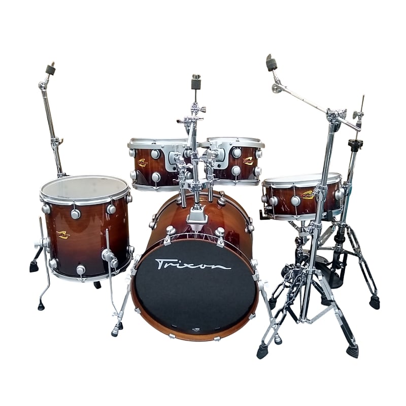 Trixon Hickory Fade 5 Piece Concert Drumset | Reverb