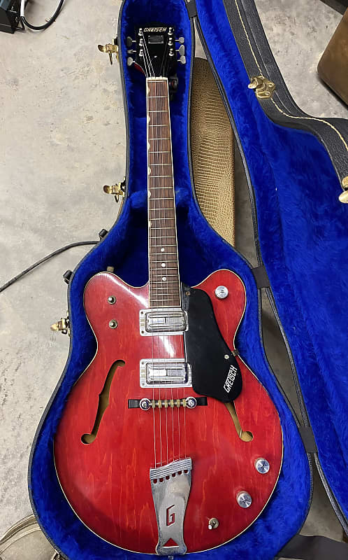 Gretsch Streamliner 1968 - Cherry red | Reverb