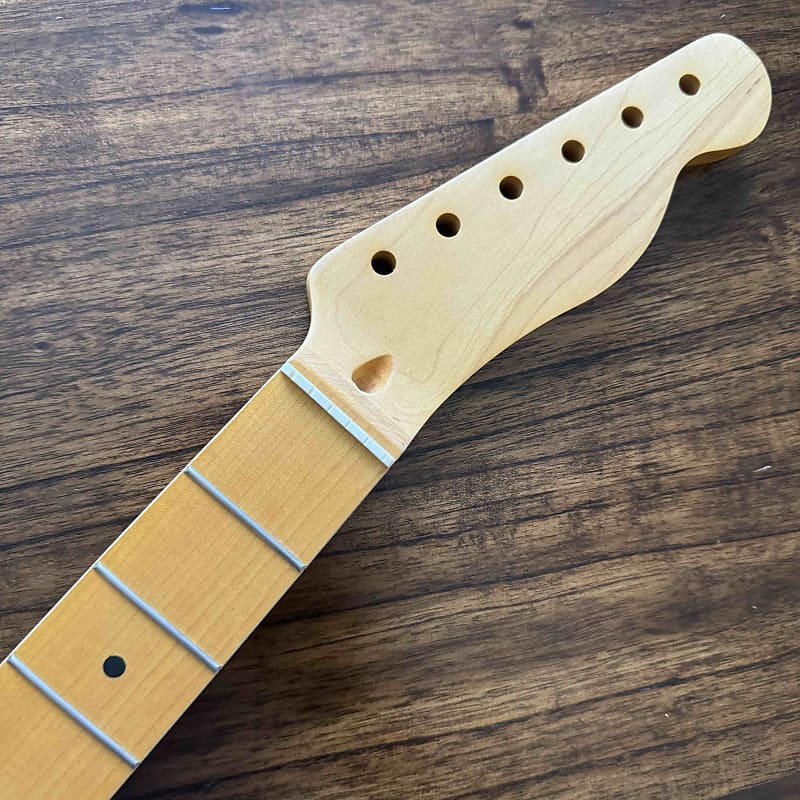 Tele Neck fits fender Telecaster body 22 frets Maple | Reverb