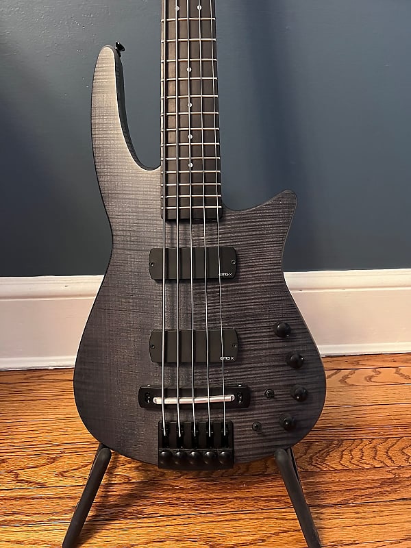 NS Design CR5 Radius 5 string bass 2016 Charcoal Satin | Reverb