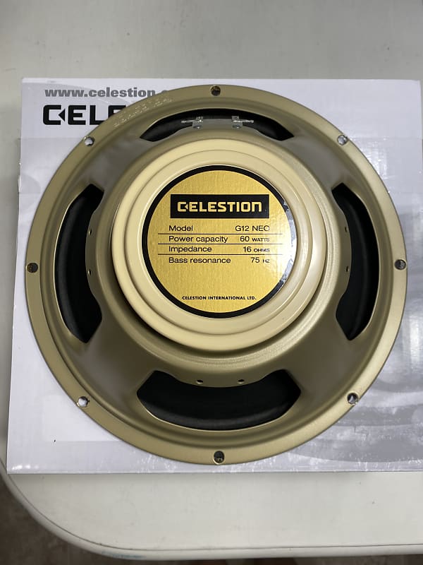 Celestion G12 Neo Creamback 12" 60-Watt 16 ohm Guitar Amp | Reverb
