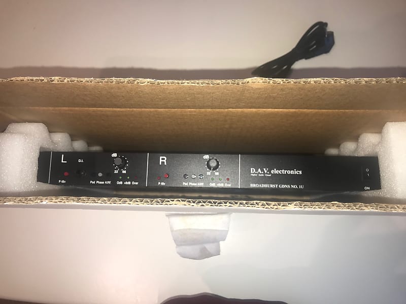D.A.V. Electronics Broadhurst Gardens No 1U Brand New (Under | Reverb