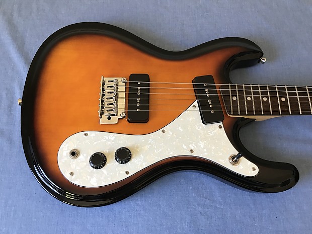 Aria Diamond Series Mosrite Copy Electric Guitar | Reverb