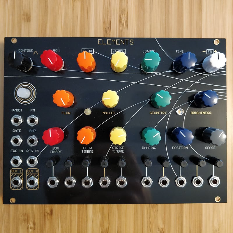 Mutable Instruments Elements DIY with Oscillosaurus Panel | Reverb