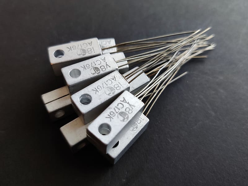 10x NOS Tungsram AC176 K Germanium Transistors for Vintage | Reverb