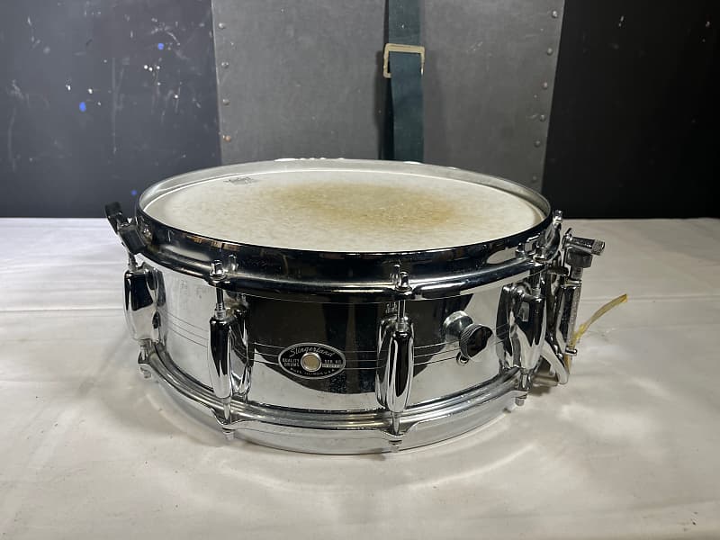 USA Slingerland Buddy Rich Snare Drum 1970s Chrome 14x5 | Reverb