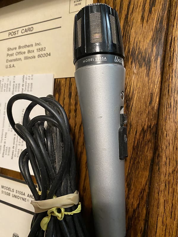 Shure 515 SA 70s Silver | Reverb