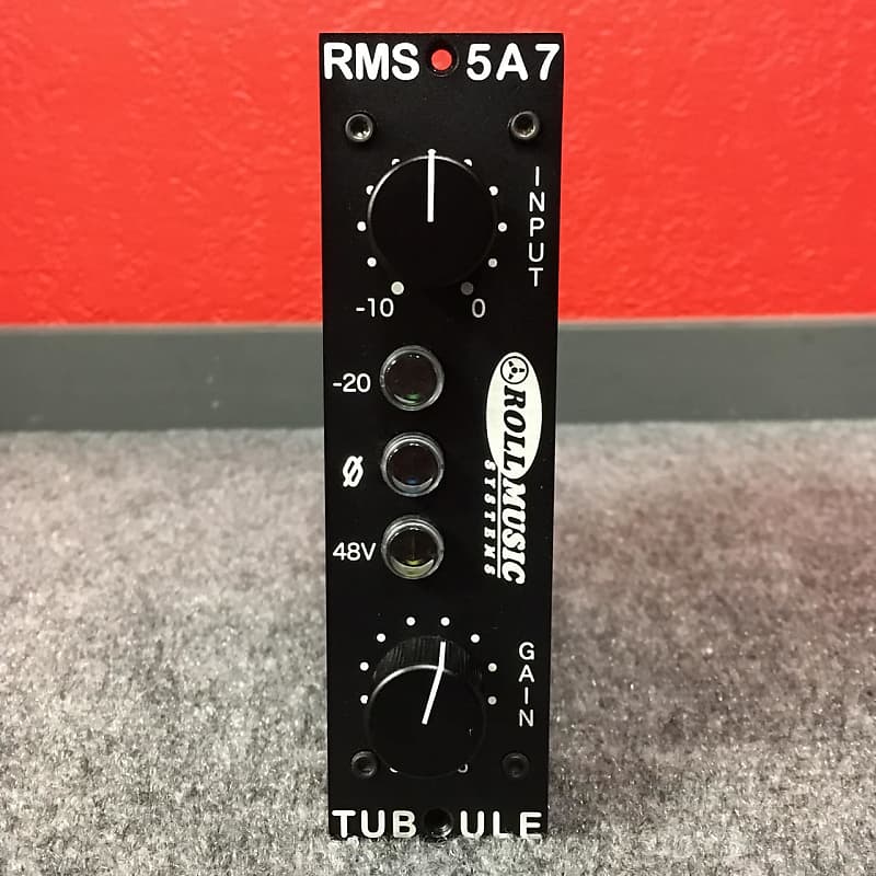 Roll Music Systems RMS5A7 Tubule 500 Series Tube Mic Preamp | Reverb