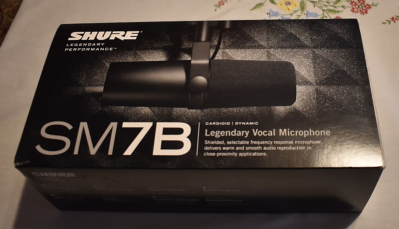 Shure SM-7B studio & broadcast microphone – FREE SHIPPING!! | Reverb