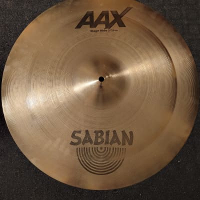 20” Sabian AAX Stage Ride - 2426g - Repaired | Reverb