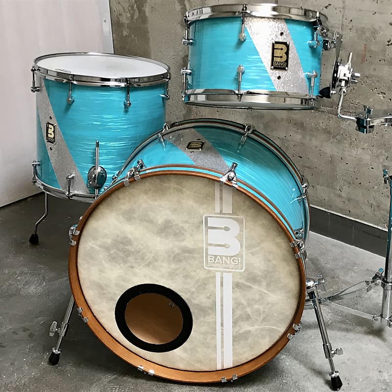 Bang! Drums Drumset 2022 Turquoise Ripple | Reverb