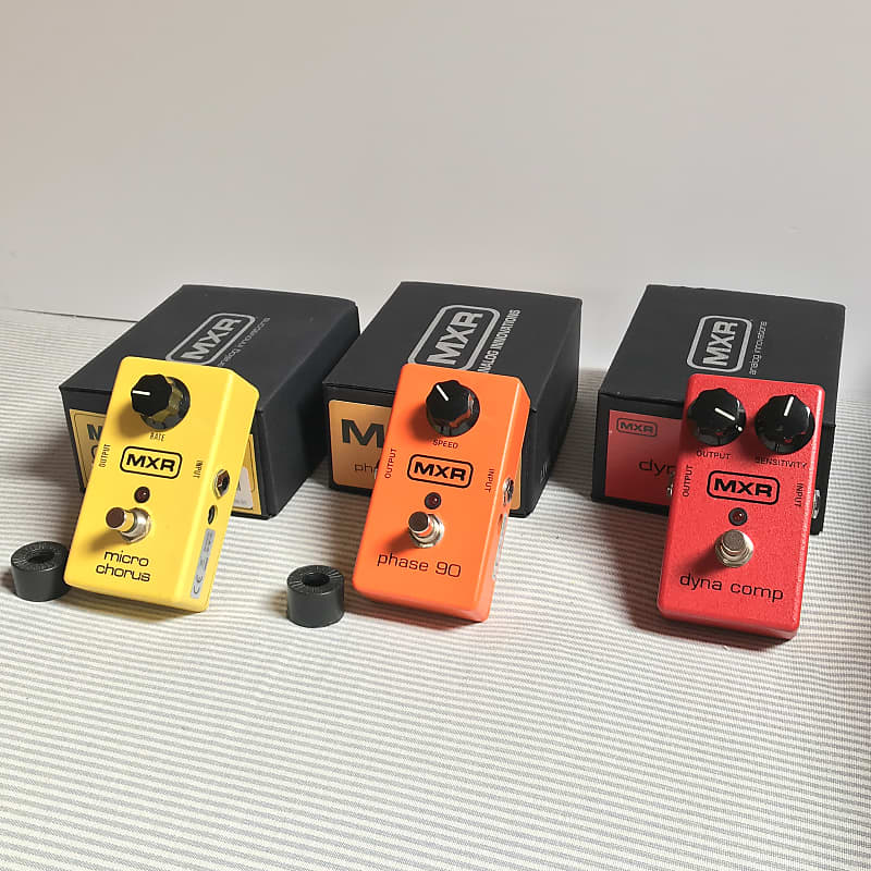 MXR PHASE 90 M101- DYNA COMP M102-MICRO CHORUS M148 bundle | Reverb