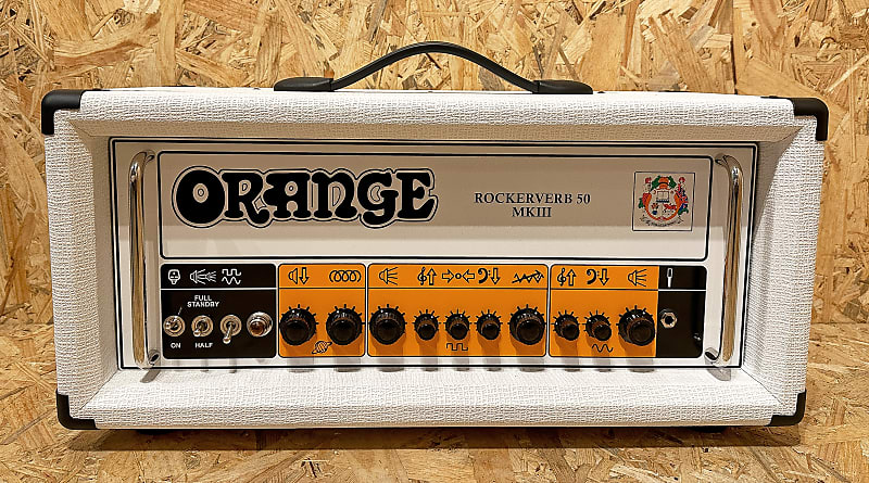 Pre Owned Orange 2023 Rockerverb 50 Head MK III - Custom | Reverb