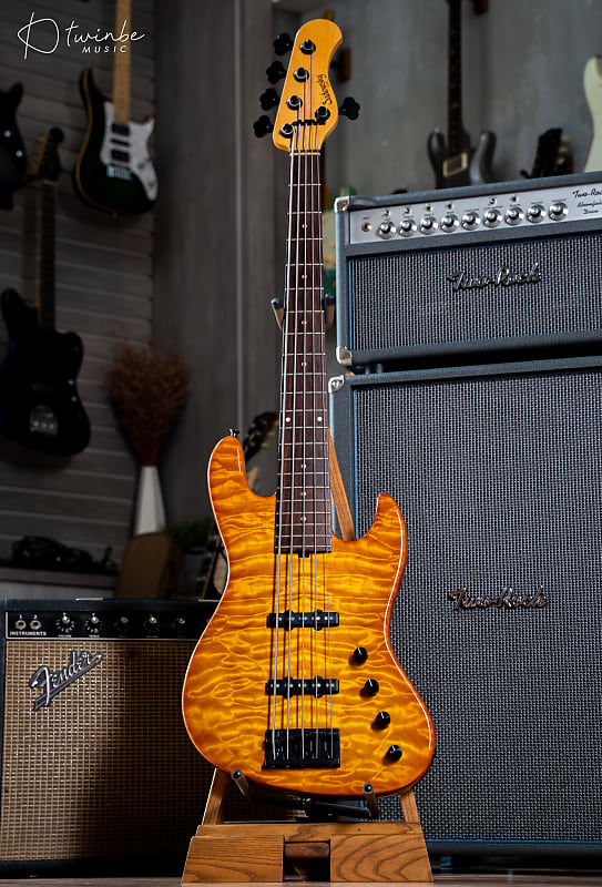 Sadowsky NYC Custom Standard 5-21 Caramel burst finish | Reverb