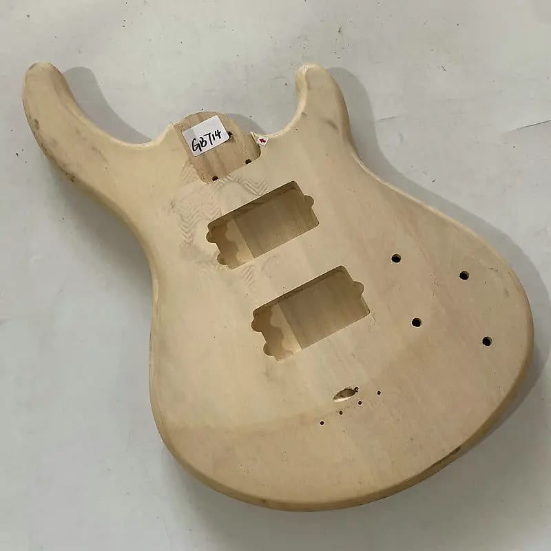 Solid Basswood Unfinished 4 String Bass DIY Project | Reverb Canada