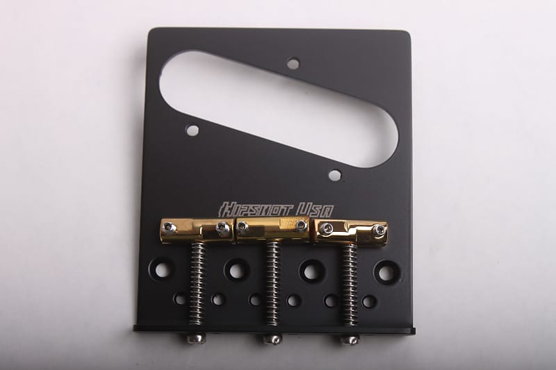Hipshot Telecaster® Retrofit Bridge - Black 2021 Black | Reverb