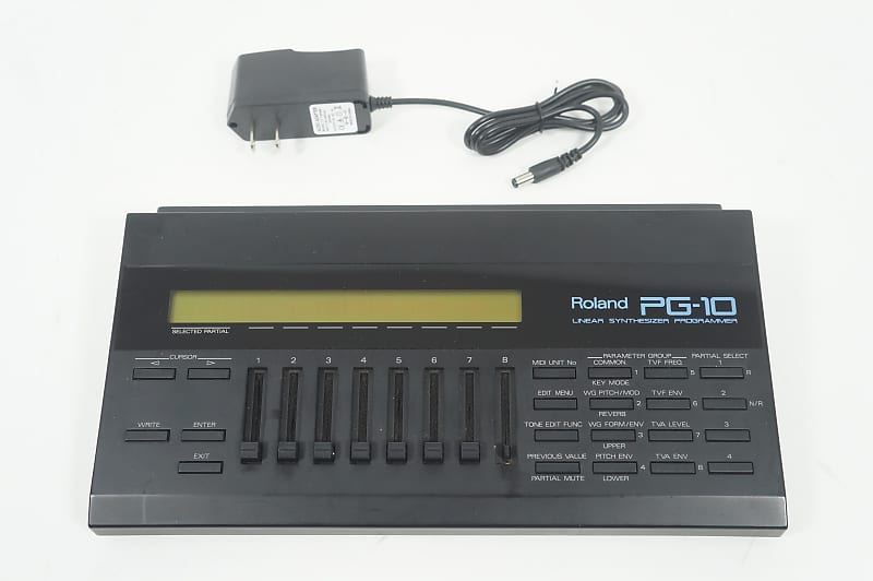 Roland PG-10 Linear Synthesizer Programmer MIDI | Reverb Australia