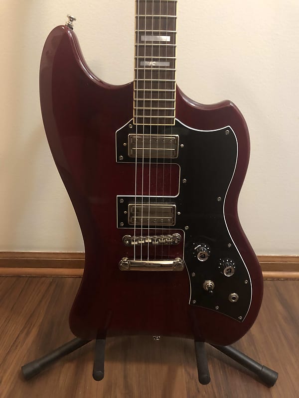 Guild S-200 Thunderbird Electric Guitar 2019 - Cherry | Reverb