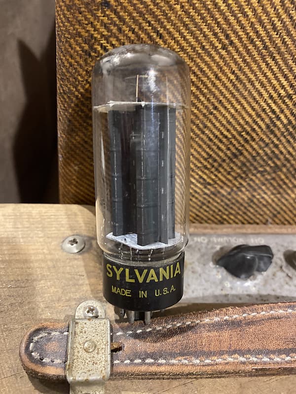 1950-1960s Sylvania 5U4GB Rectifier Tube for Fender Made in | Reverb