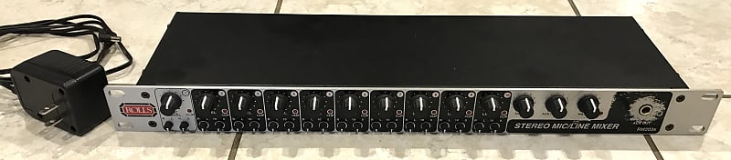 Rolls RM203x Stereo Line Mixer | Reverb