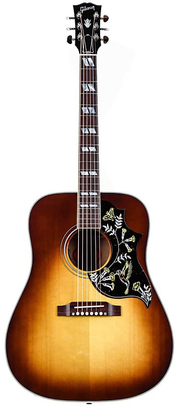 Gibson Hummingbird Standard Red Spruce Honey Burst | Reverb