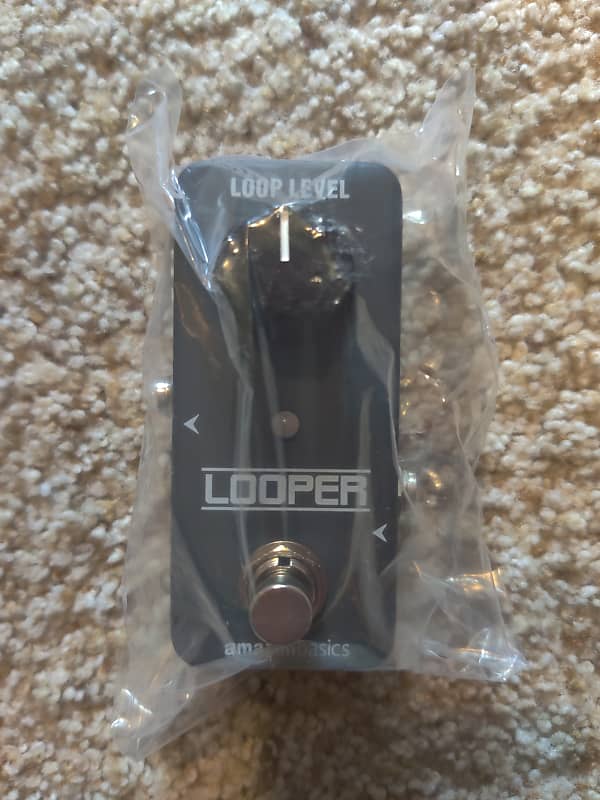 Amazon Basics SOS Guitar Loop Pedal 2022 Steel | Reverb