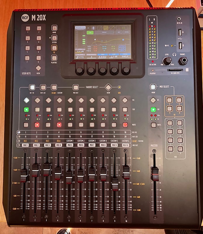 RCF M20X digital mixer & RCF padded bag 2019 | Reverb UK