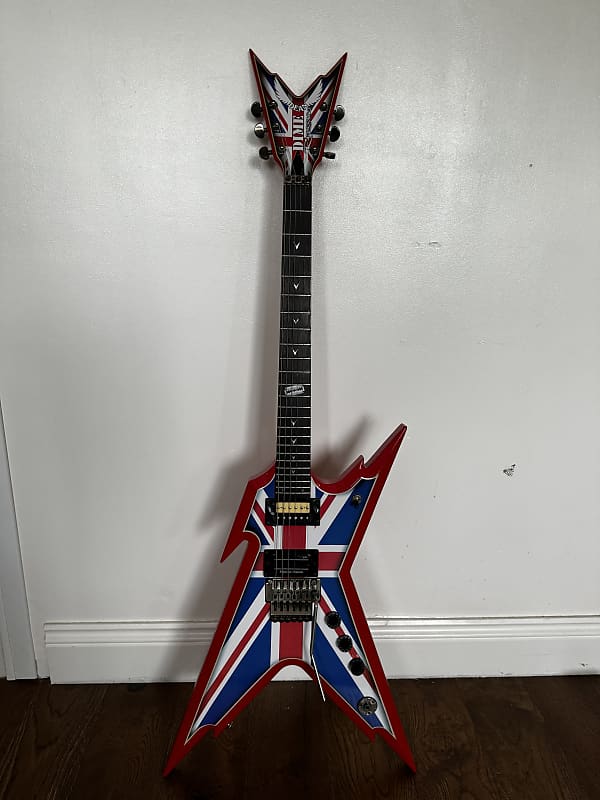 Dean Dime Razorback 255 2007 - Union Jack (Only 200 made) | Reverb
