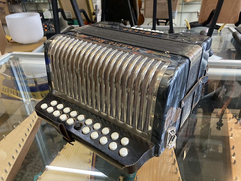 Hohner 1960s Double Ray Melodeon 1960s - Grey | Reverb UK