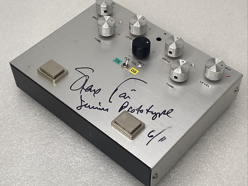 Steve Vai Signed Ibanez Jemini Prototype Distortion Pedal | Reverb