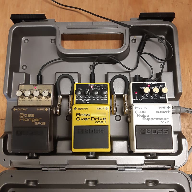 Boss NS-2 ODB-3 BF-2B BCB-3 bass fx set analog | Reverb