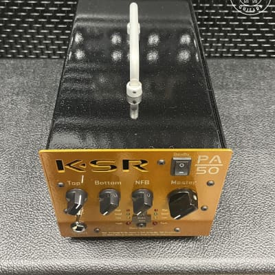 KSR Amplification PA50 Compact Power Amp 2023 Gold / Black | Reverb