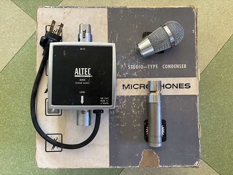 Altec 195a w/ 29b cardioid capsule | Reverb