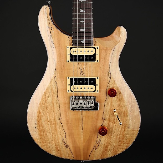 PRS SE Exotic Custom 24 Spalted Maple Top #R06712 | Reverb