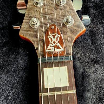 SJ Custom Guitars ,CLEARENCE DEAL, Singlecut based,Flame | Reverb