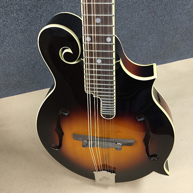 The Loar LM-520-VS F-Style Mandolin Vintage Sunburst | Reverb