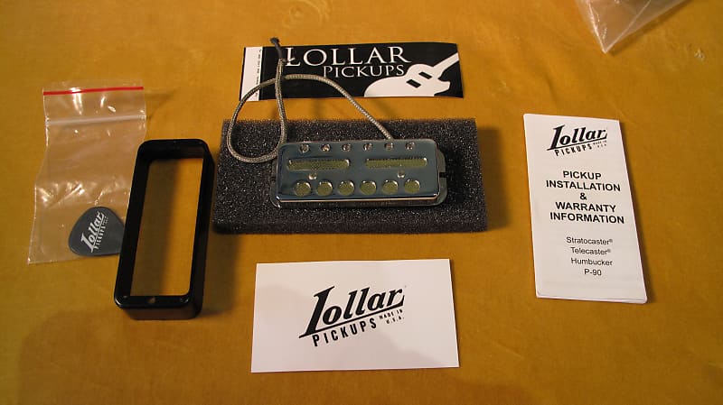 Lollar Gold Foil 2022 - Chrome and gold | Reverb