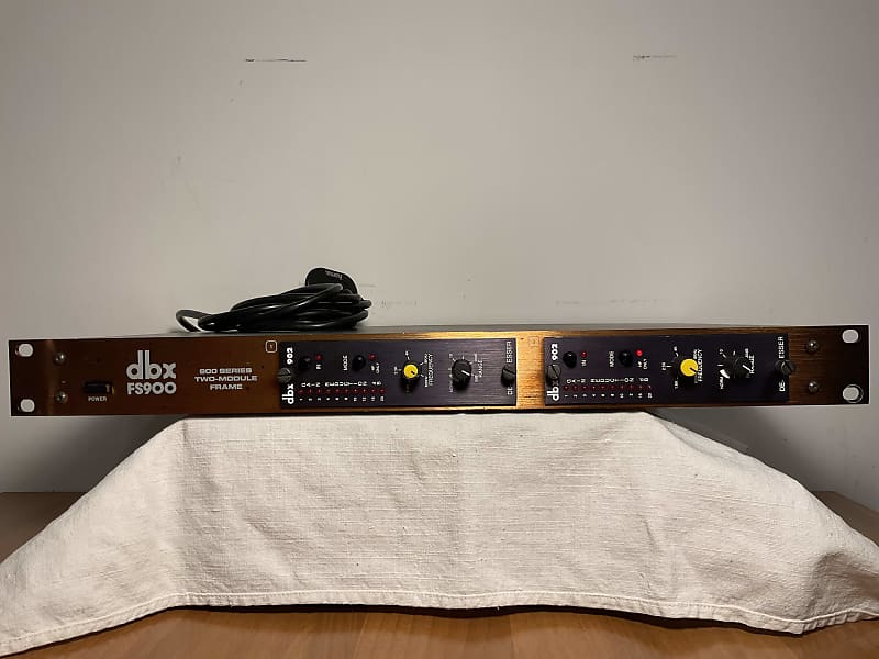 Dbx 902 De-Esser Modules Pair in FS9000 | Reverb