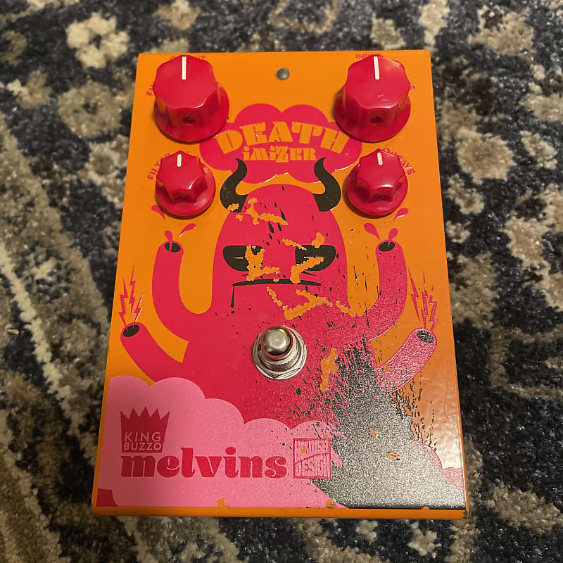 Hilbish Designs King Buzzo Deathimizer 2020s - Orange / Red / | Reverb