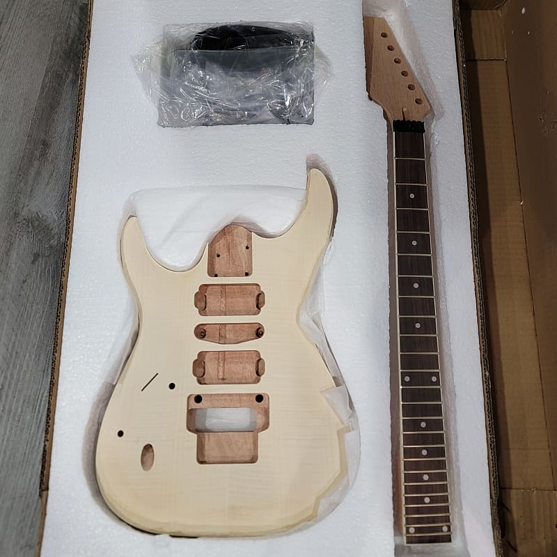 Unknown RGS Style Complete Guitar Kit 2020s - Unfinished | Reverb