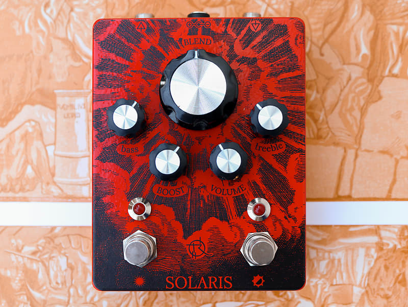 Solaris Deluxe Sunn o)) with DEMO Fuzz Acapulco Gold mod | Reverb