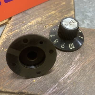 Real Life Relics Aged Bakelite Black Fender® Witch Hat 72 | Reverb