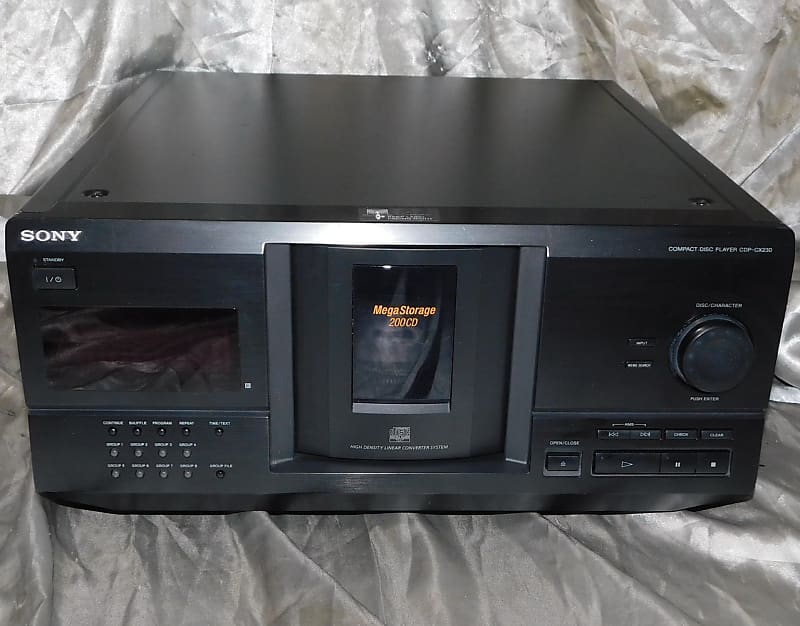 Sony CDP-CX230 200 disc CD player | Reverb