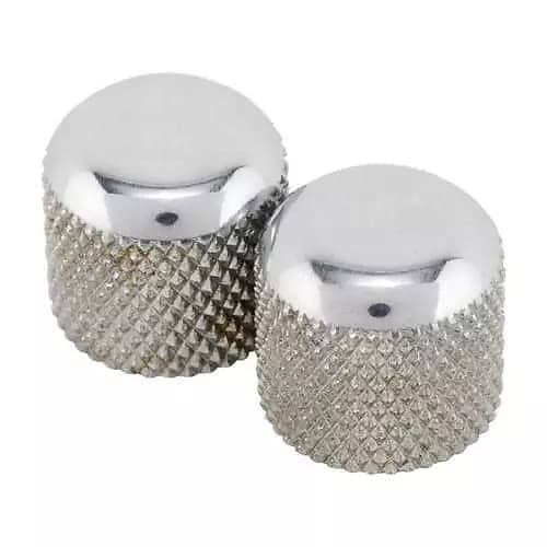 Road Worn/Relic Aged Telecaster/Tele Chrome Metal Dome Knobs | Reverb